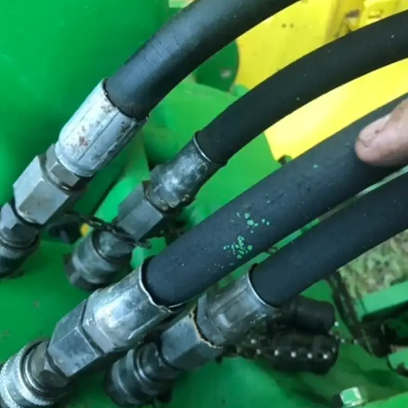How to Remove Stuck Hydraulic Hose?